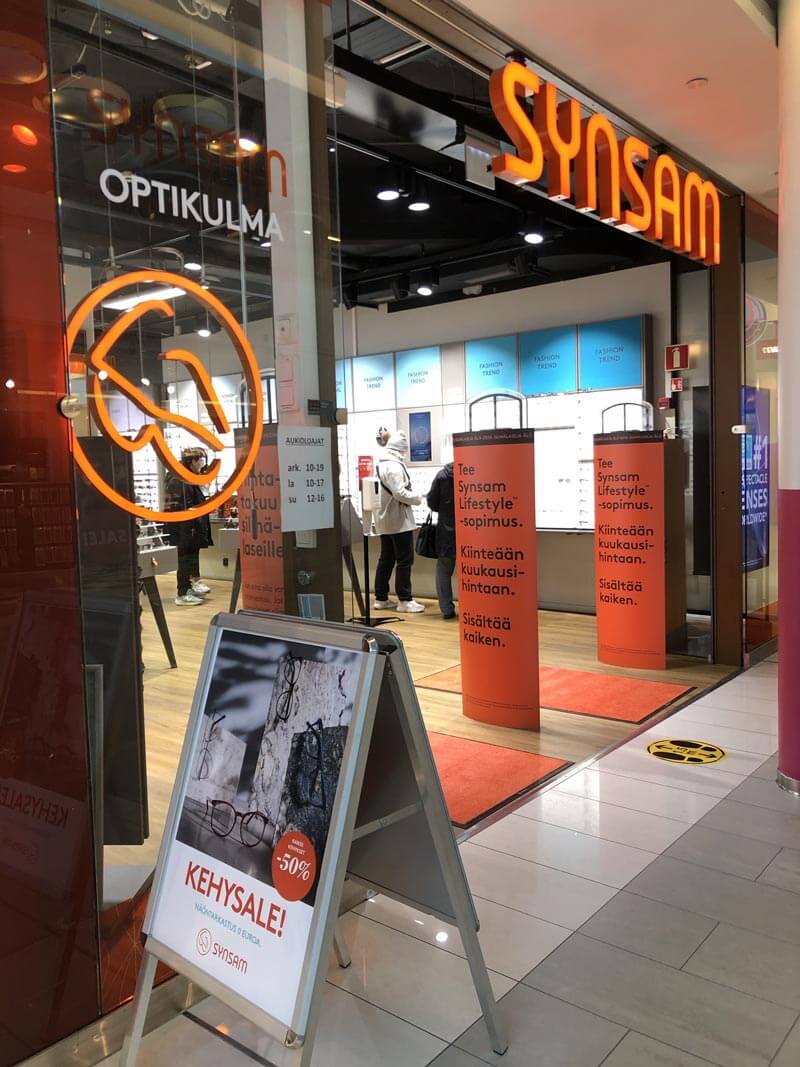 Synsam Forum Jyväskylä - kauppakeskus Forum